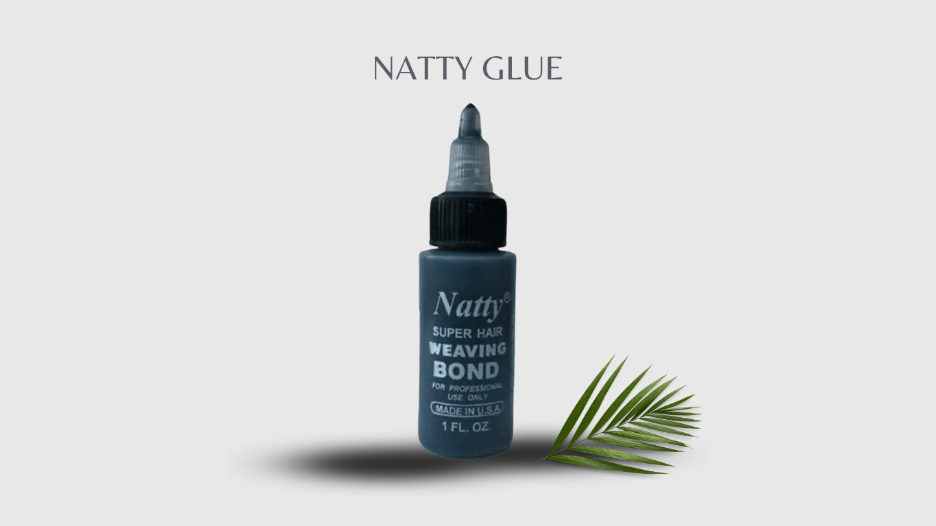 Natty Hair Bonding Glue - Black 1 oz – LocsNco